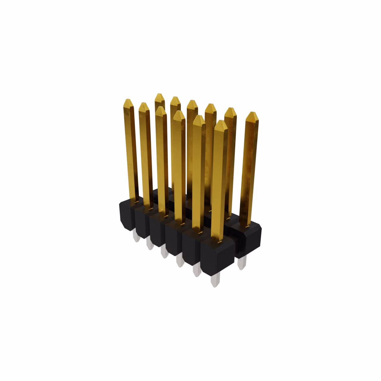 MX150 Dual Row Header, Vertical, 12 Circuits, 1.25µm Nickel (Ni) Overall, 2.50µm Minimum Select Matte Tin (Sn) Plating on Tail, 0.75µm Select Gold (Au) Contact Area, 16.09mm Mating Pin Length, 3.05m for sale