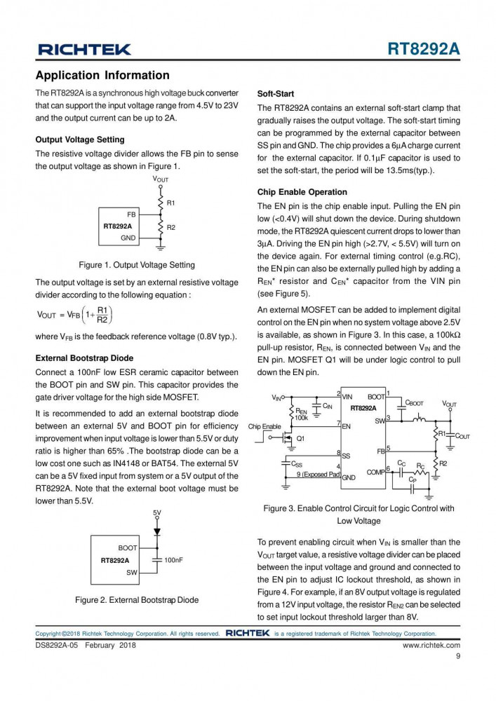 RT8292A datasheet page 9