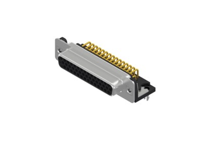 D-SUB High Density • 44-pos. • Socket • Solder pin angled • Plastic bracket • Quality class 3 • UNC 4-40 for sale