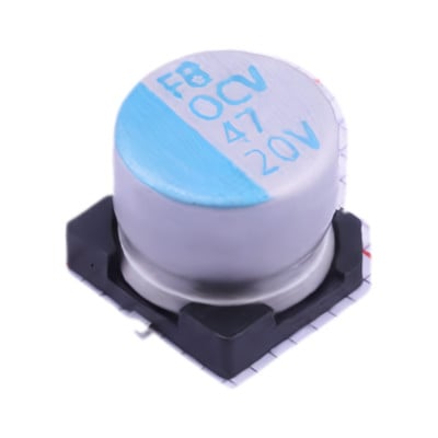 Lelon OCV561M0GTR-0812 Aluminum-Polymer Capacitor
