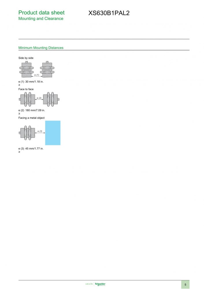 XS630B1PAL2 technical document page 5