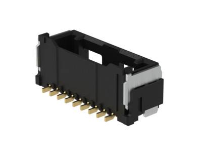 1.50mm Pitch CLIK-Mate Wire-to-Board PCB Receptacle, Dual Row, Surface Mount, Vertical, 0.38µm Gold (Au) Plating, 8 Circuits, Natural
