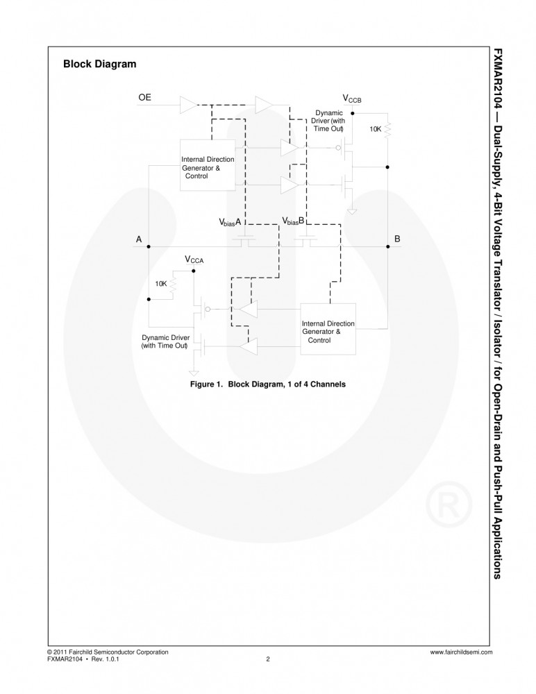FXMAR2104 datasheet page 3