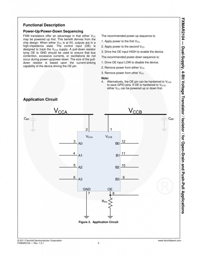 FXMAR2104 datasheet page 6