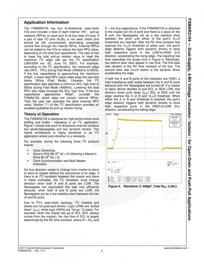 FXMAR2104 datasheet page 7