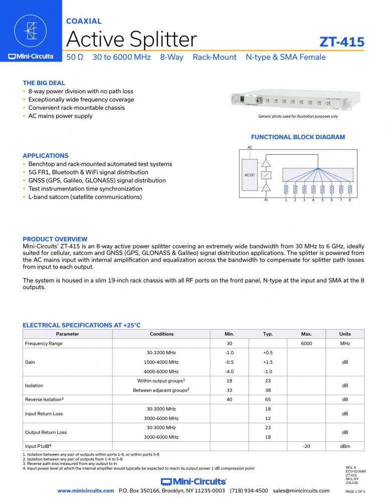 ZT-415 technical document page 1