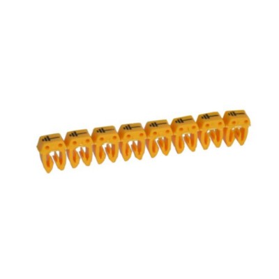 Marker CAB 3 - for wiring 0.5 to 1.5 mm² - conventional symbol : ''=''