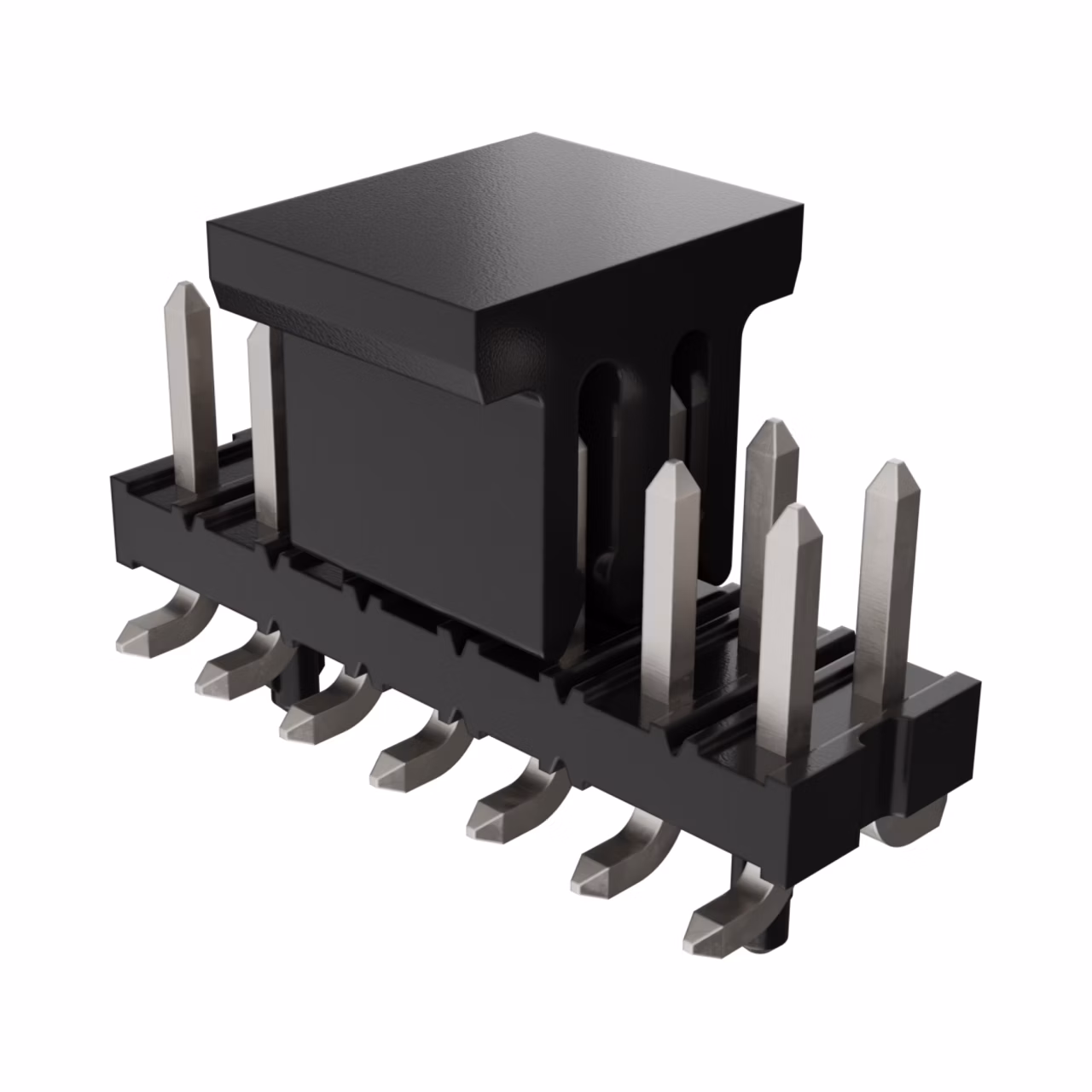 Milli-Grid Header, Vertical, Surface Mount, 14 Circuits, 2.54µm Tin (Sn) Plating, Mating Pin Length 3.20mm, with Cap and Pegs, Tape and Reel, Lead-Free for sale