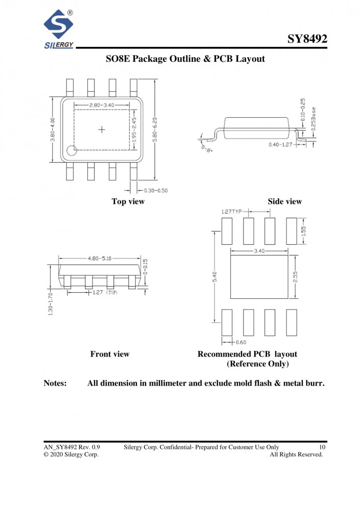 SY8492FCC datasheet page 10