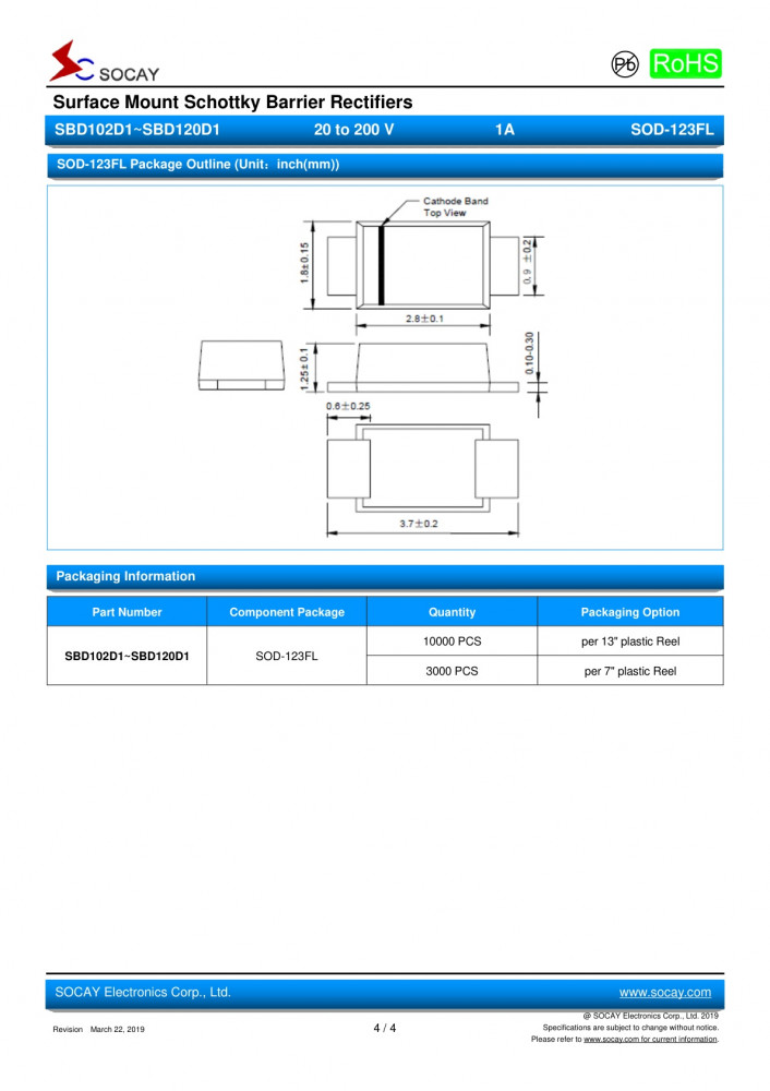 SBD104D1 datasheet page 4