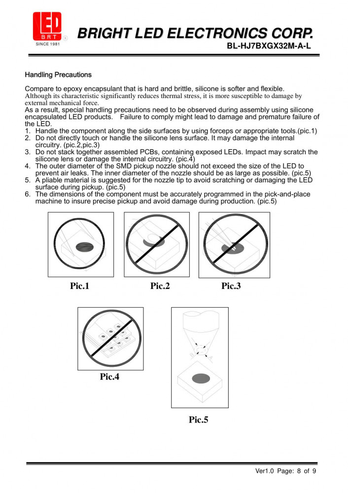 BL-HJ7BXGX32M-A-L datasheet page 8