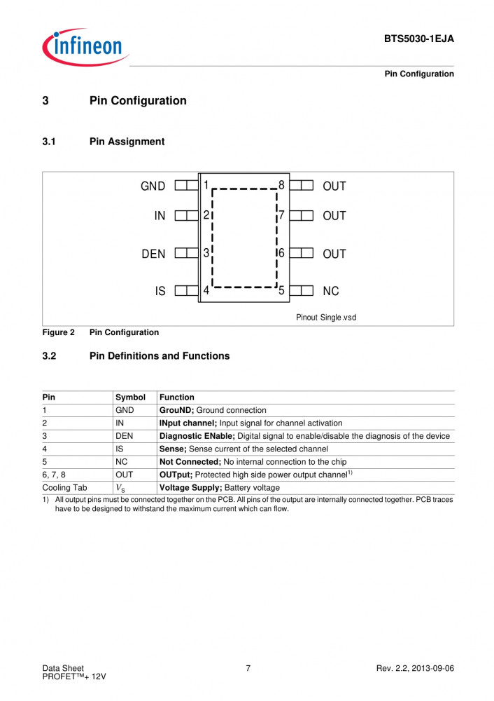 BTS5030-1EJA datasheet page 7