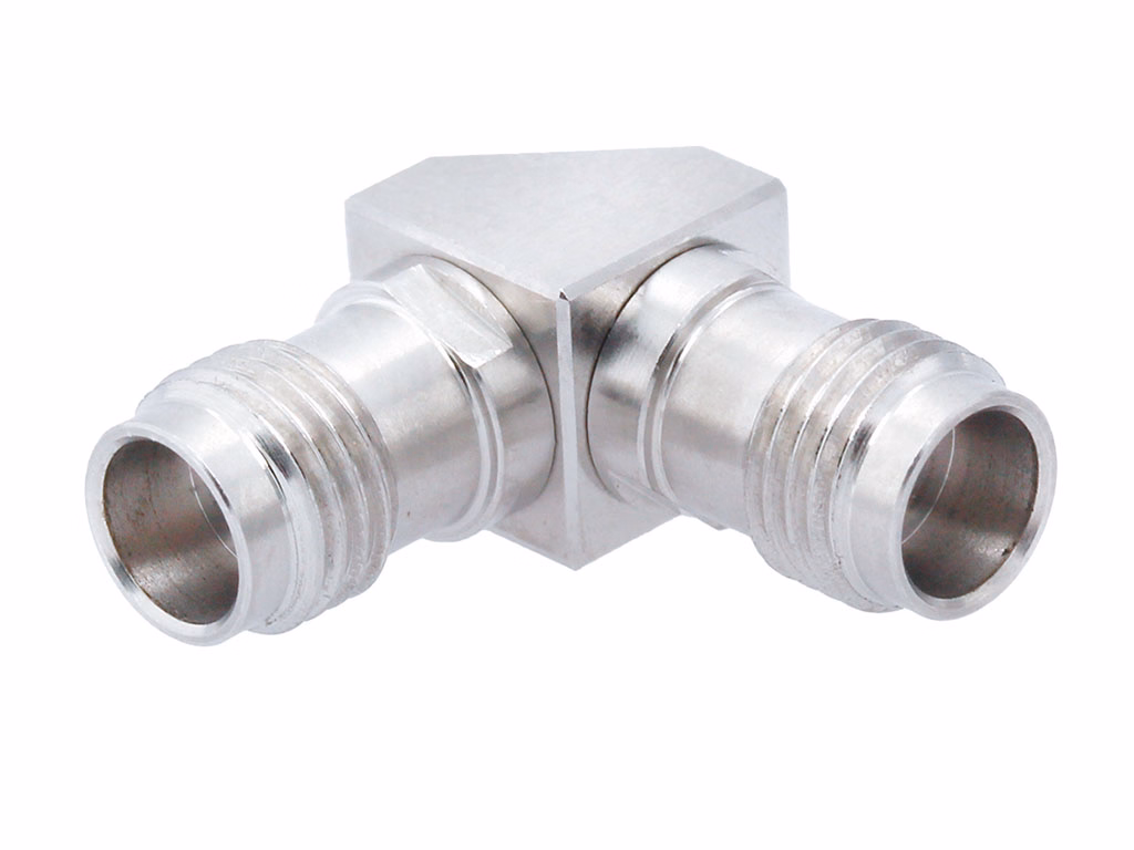 Precision Test Adapter, 2.4mm Plug-to-2.4mm Jack, Straight, Passivated, 50 GHz, 50 Ohms