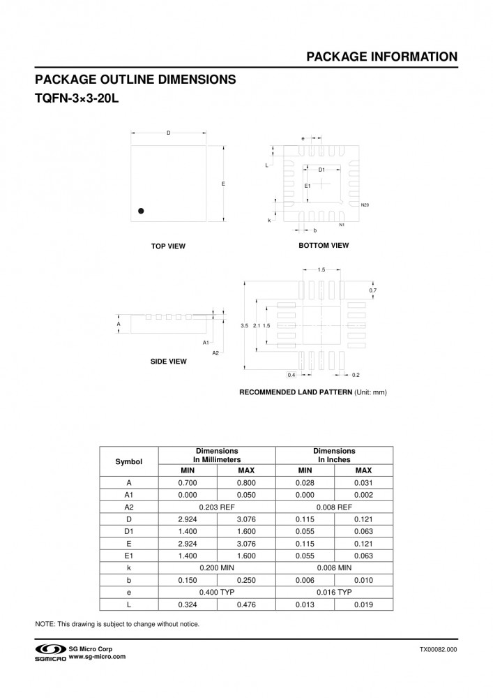 SGM4578 datasheet page 6