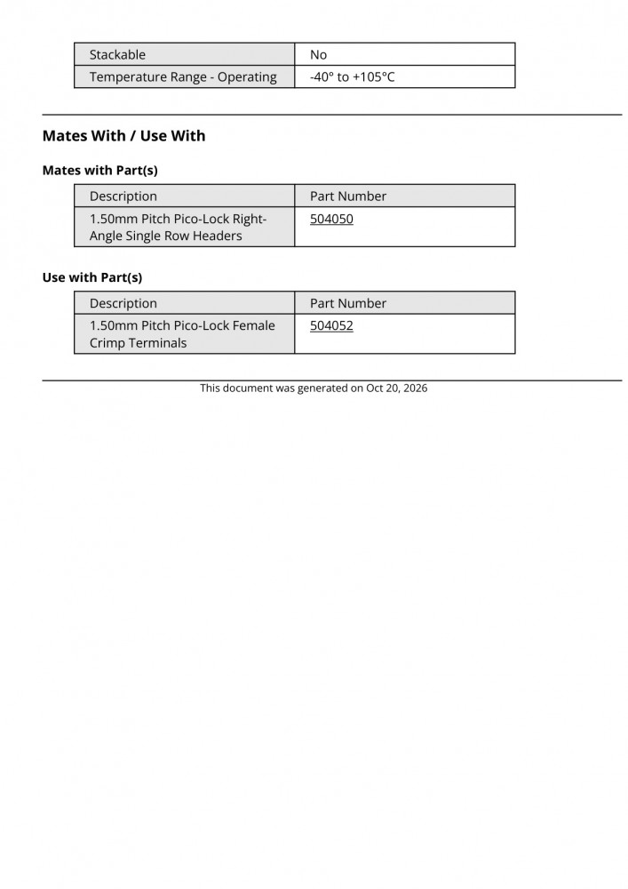 5040510501 technical document preview, page 3