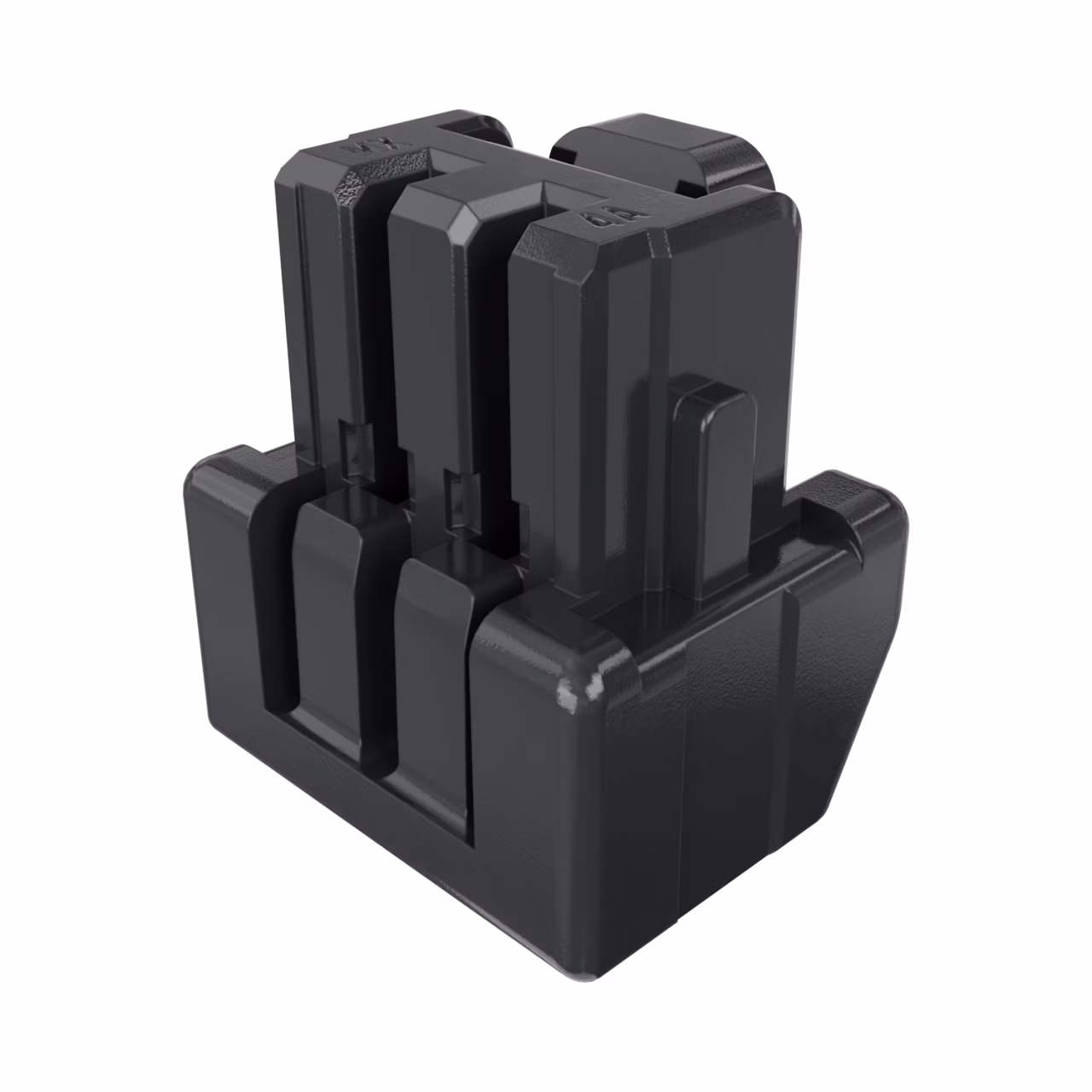 1.50mm Pitch, Micro-Lock Plus Receptacle Crimp Housing, Single Row, Positive Lock, 2 Circuits, Black for sale