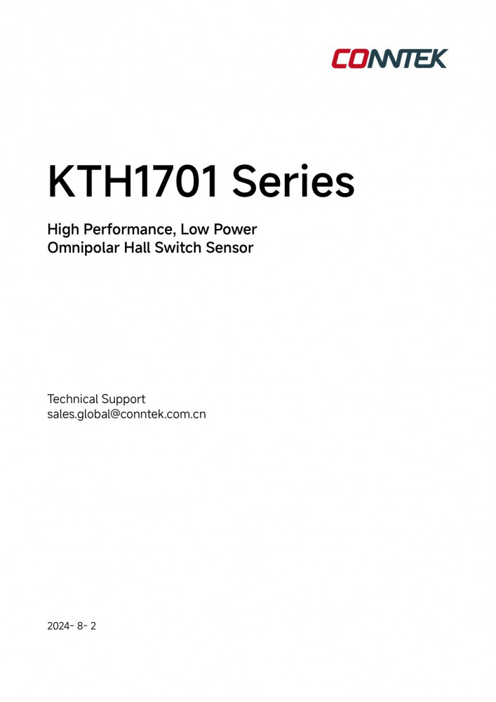 KTH1701 datasheet page 1