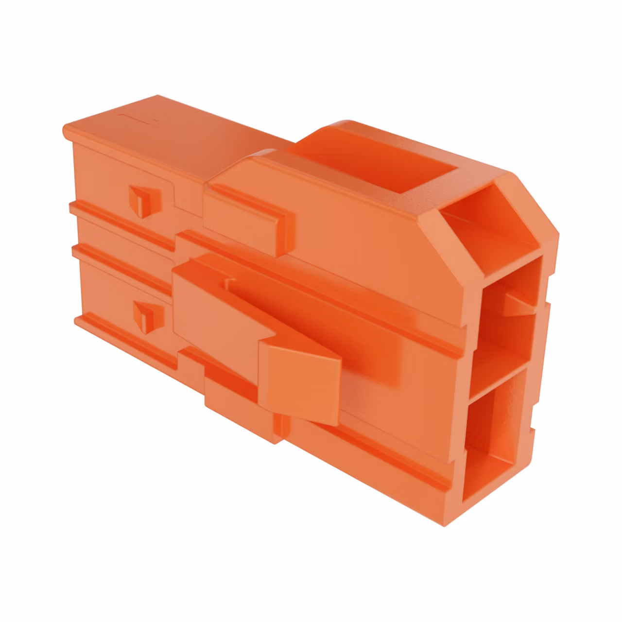 CP-6.5 Plug Housing, 6.50mm Pitch, Dual Row, 2 Circuits, Blue