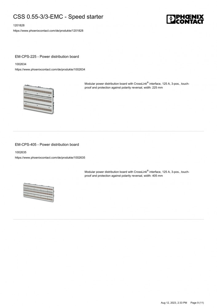 Phoenix Contact 1201828 document page 9