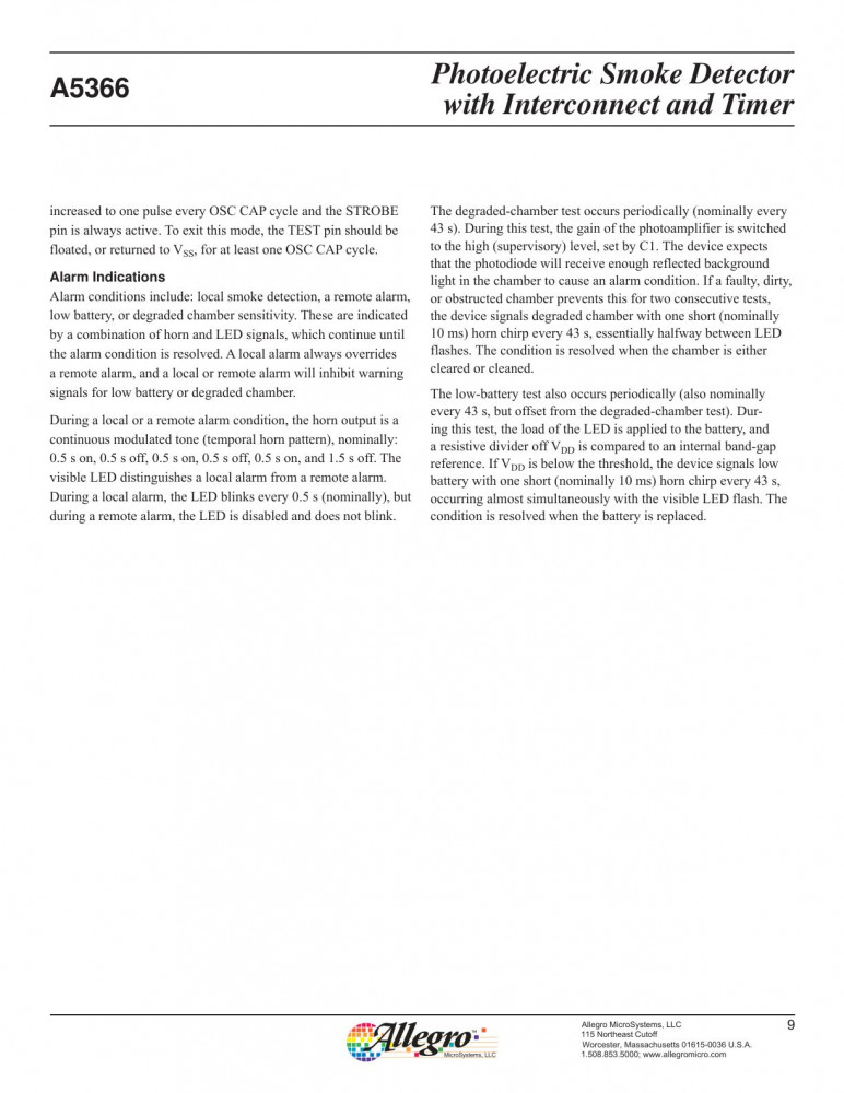 A5366CA-T datasheet page 9