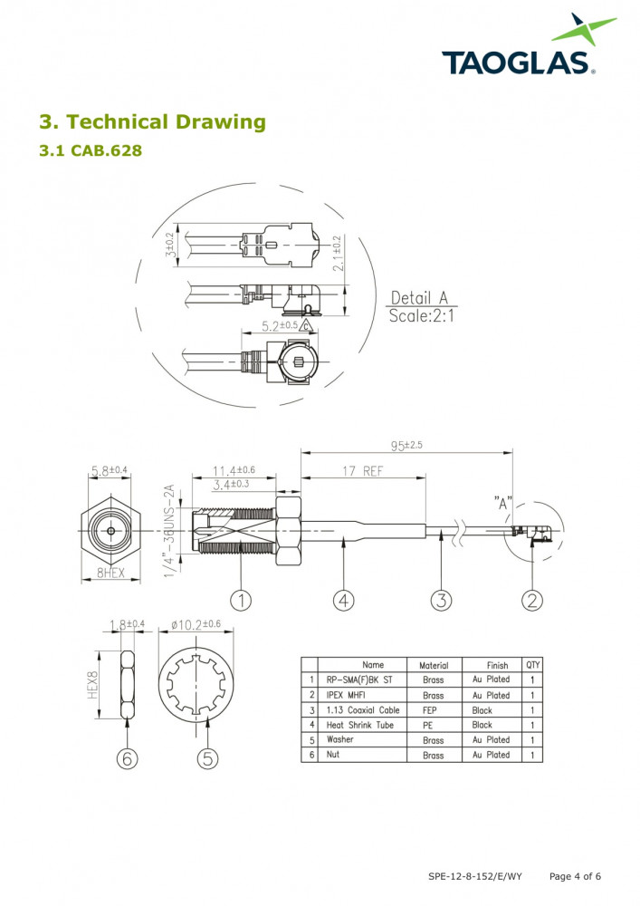 CAB.628 technical document page 4