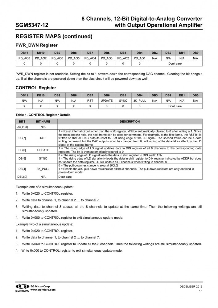 SGM5347-12 datasheet page 10