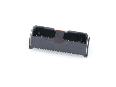 1.25mm Pitch, Micro-Lock Plus PCB Header, Dual Row, Vertical, Surface Mount, 0.76µm Gold Plating, Positive Lock, 30 Circuits, with Pick-and-Place Tape, Black