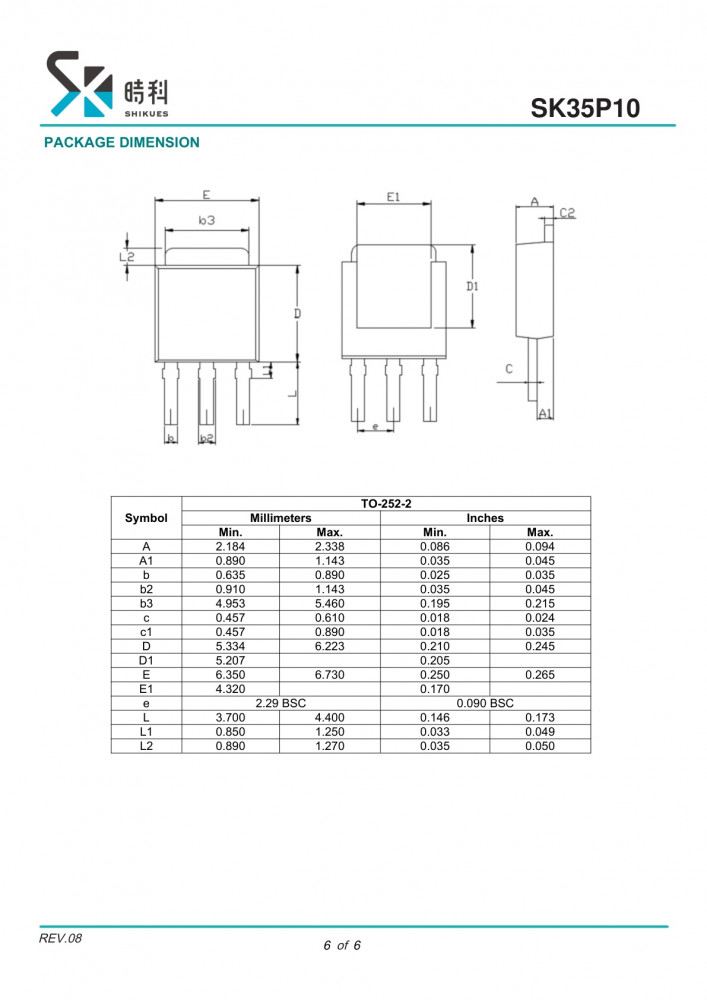 SK35P10 datasheet page 6