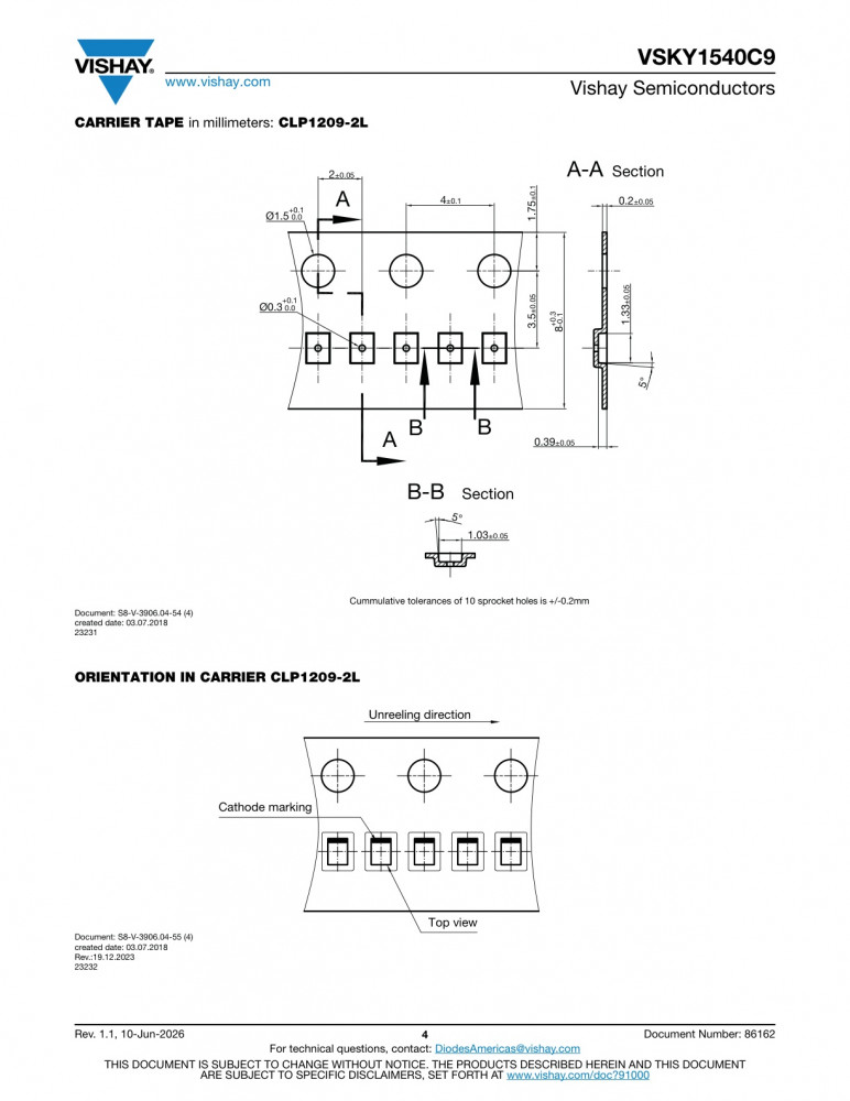 VSKY1540C9 datasheet page 4