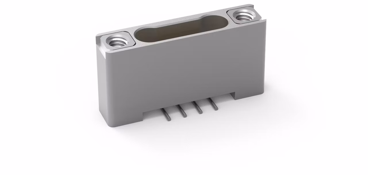 AirBorn N Series, Nano-D Board Mount Receptacle, 0.025
