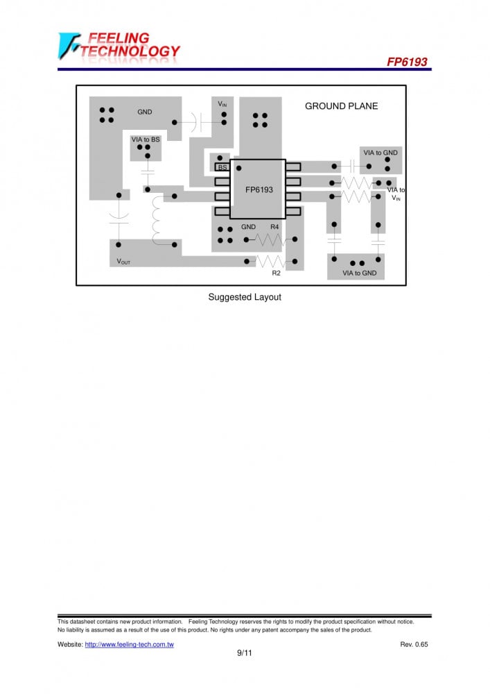 FP6193 datasheet page 9