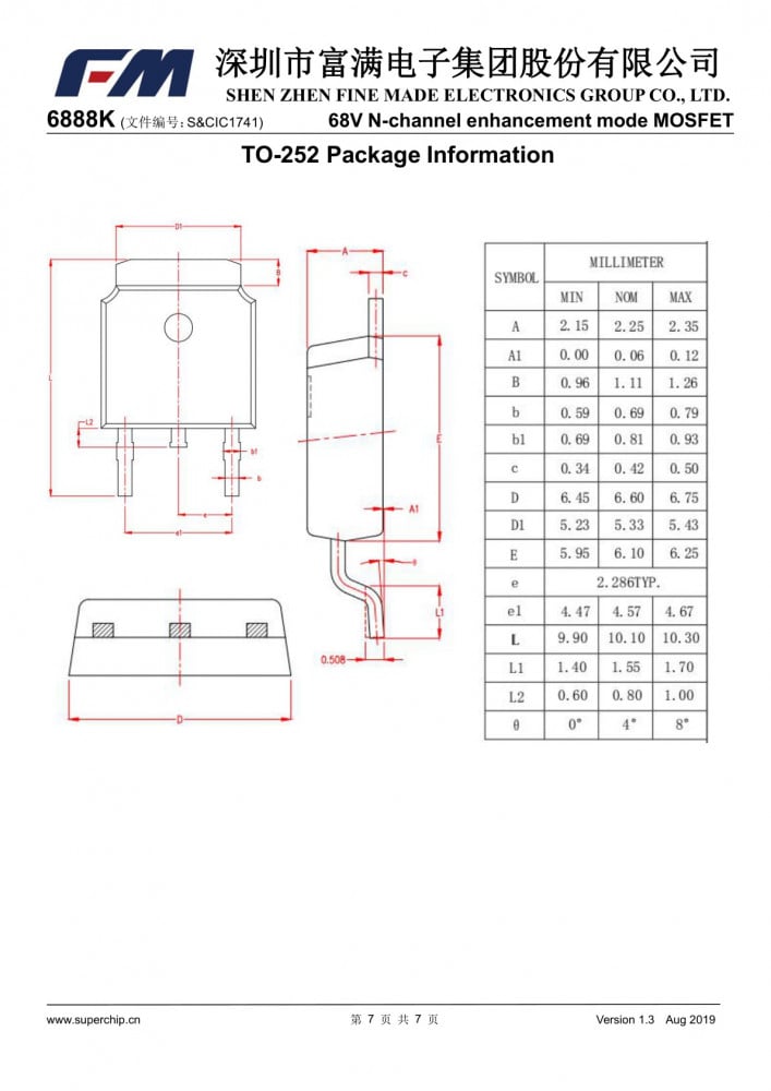 6888K datasheet page 7