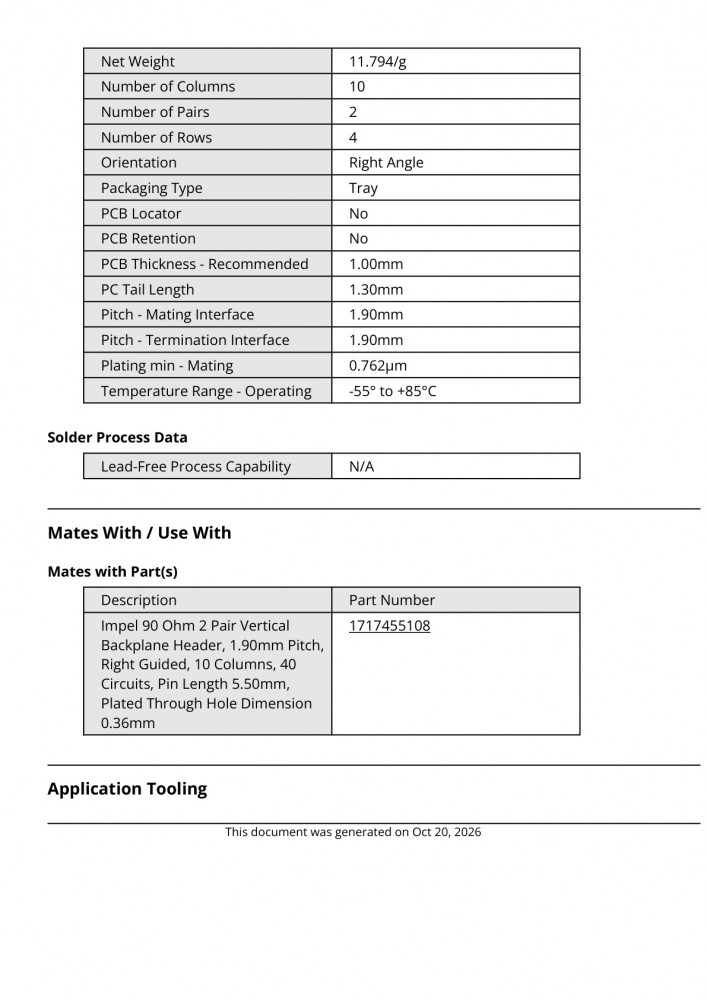 MOLEX Impel technical document, page 3