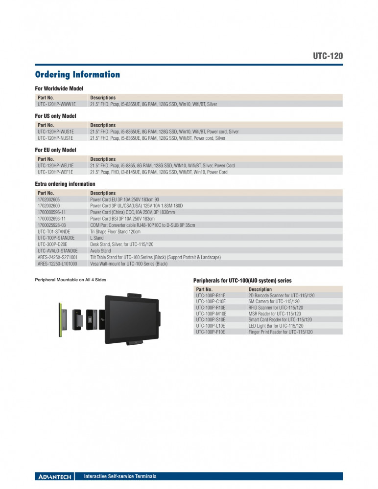 UTC-120H document page 3
