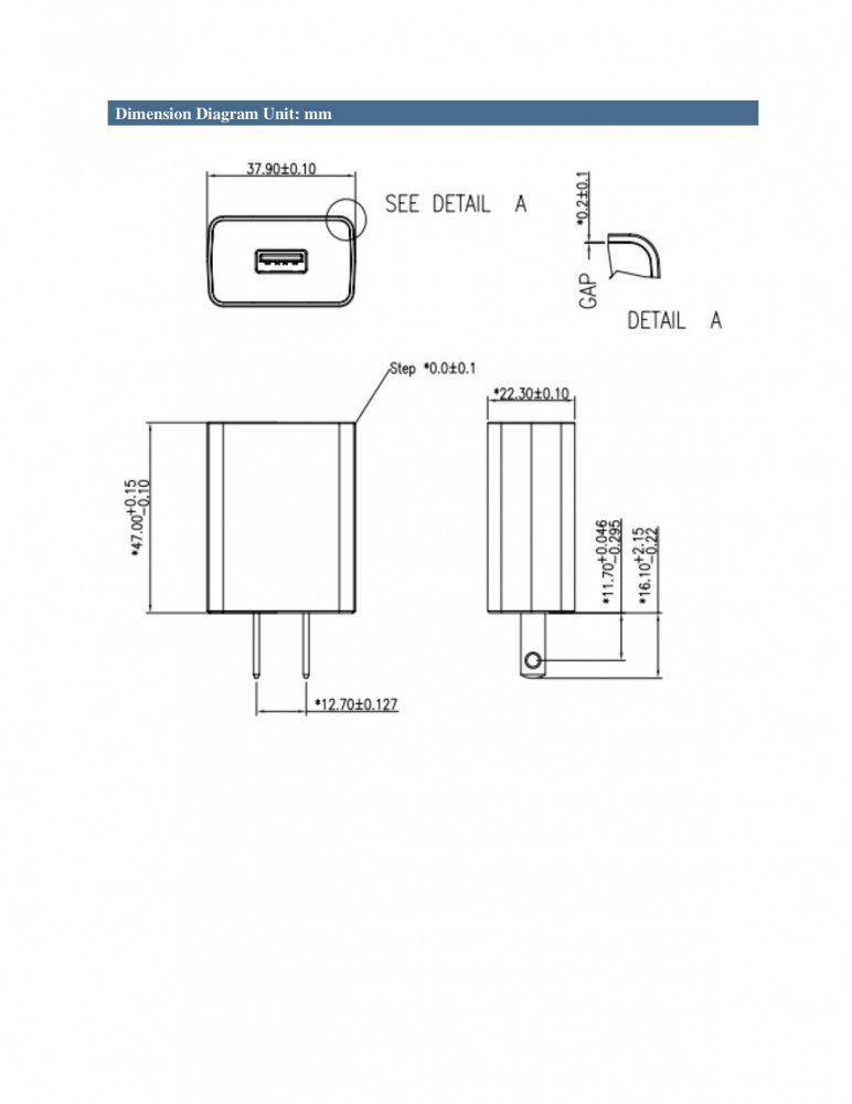 Phihong MQ05A-050A-H product documentation page 3