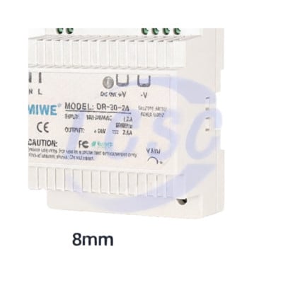 MIWE NDR-75-24 Industrial DIN Rail Power Supply