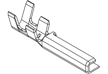 1.25mm Pitch Duo-Clasp Wire-to-Board Crimp Terminal, Reel for sale