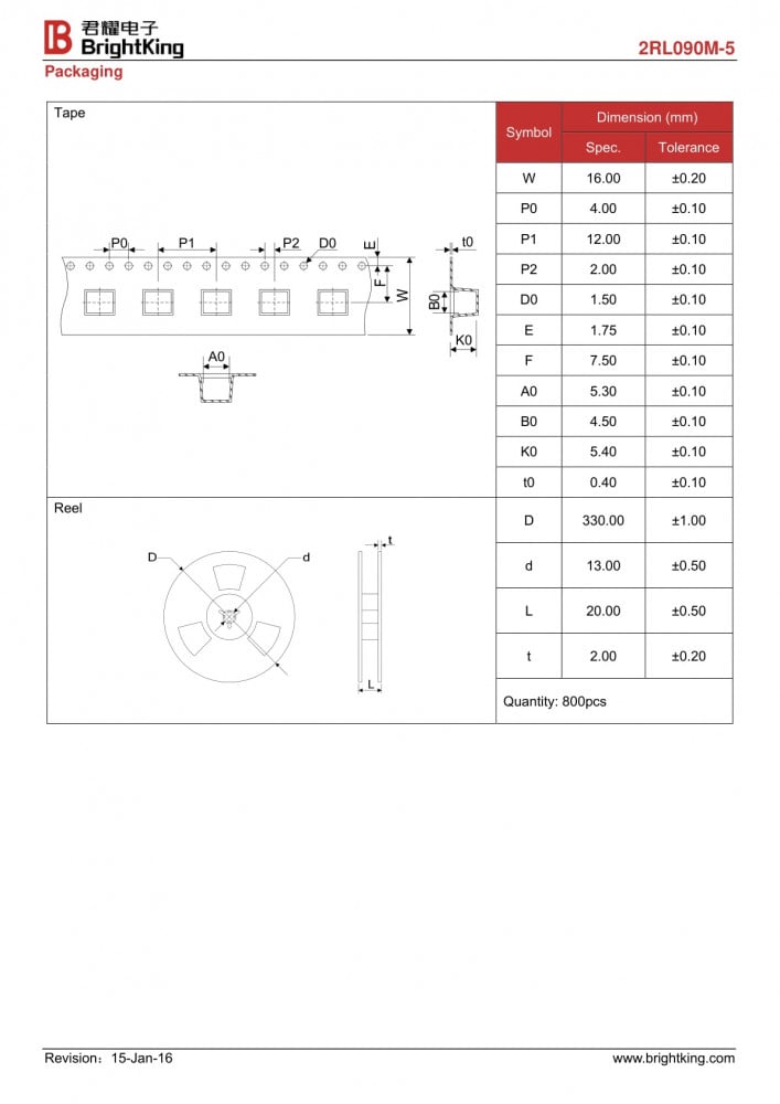2RL090M-5-SST4.2 datasheet page 4