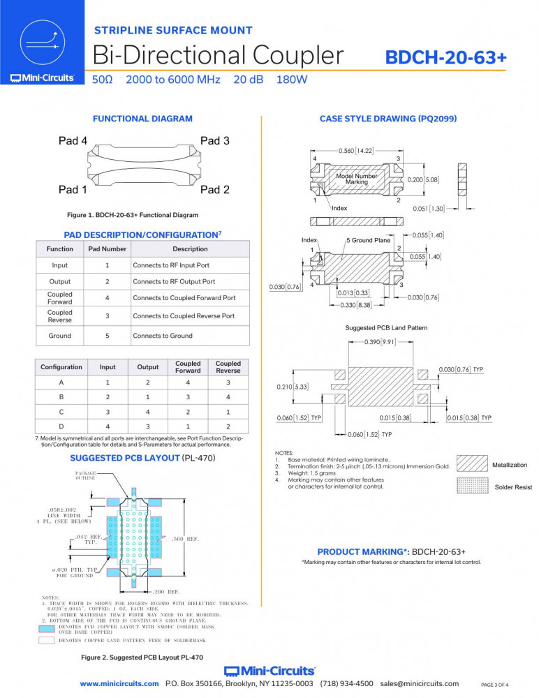 BDCH-20-63+ technical document page 3