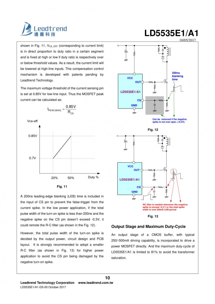 LD5535E1 datasheet page 10