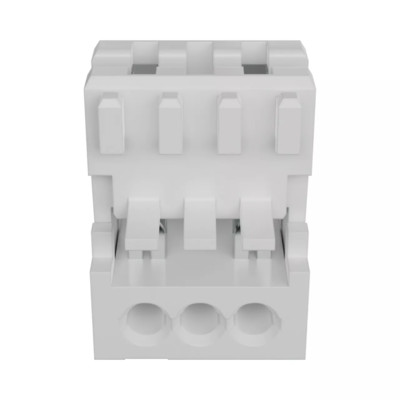 Appli-Mate RAST 2.5 IDT Housing, 5.00mm Pitch, Female, 2 Circuits, All Position Keys, Open Endwalls, Black Color Stripe for sale