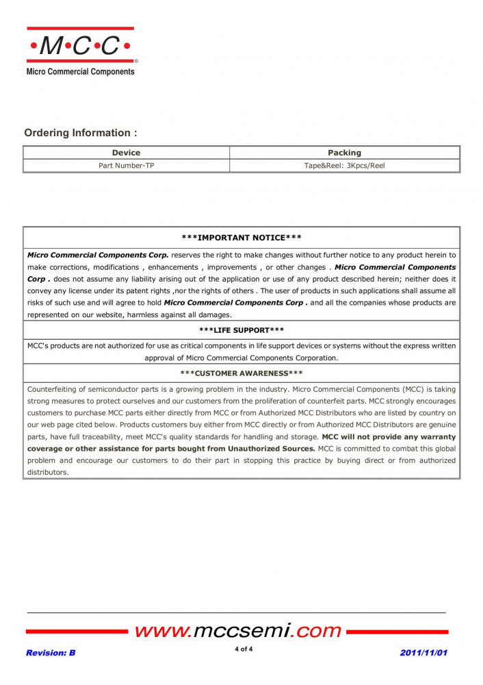 GS1M-LTP datasheet page 4