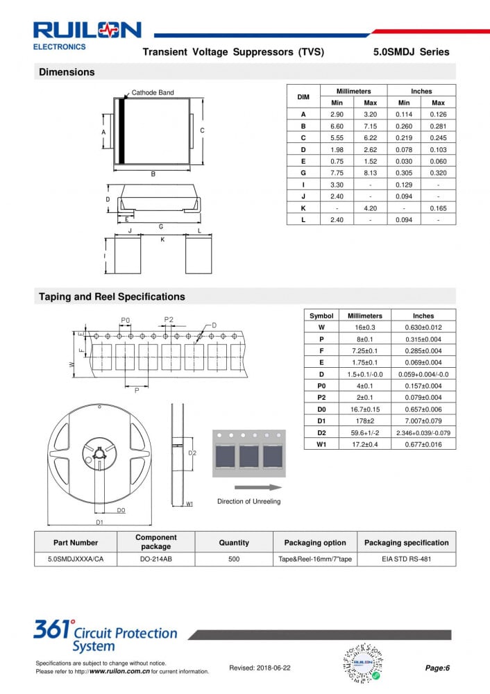 5.0SMDJ24CA datasheet page 6