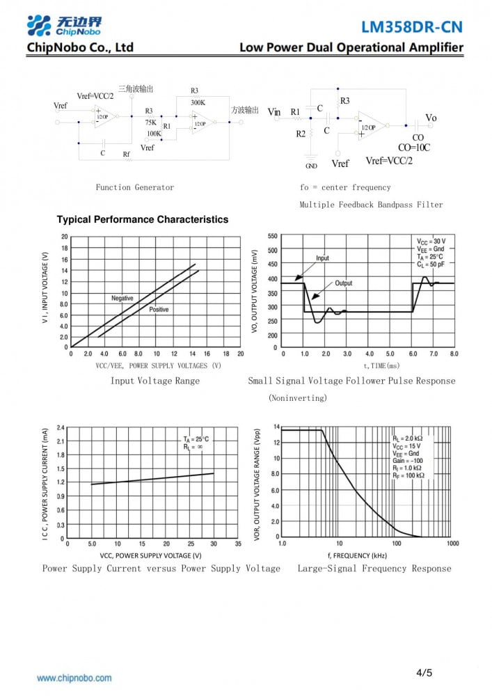 LM358DR-CN datasheet page 4