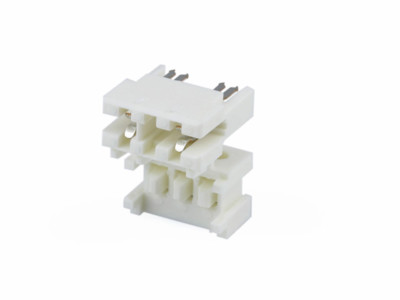 Appli-Mate RAST 2.5 IDT Connector, 5.00mm Pitch, Direct/Indirect, Female, Beaded Terminal, 2 Circuits, Position Key C Removed, Open Endwalls, Polarizing Rib Between 1/2 for sale