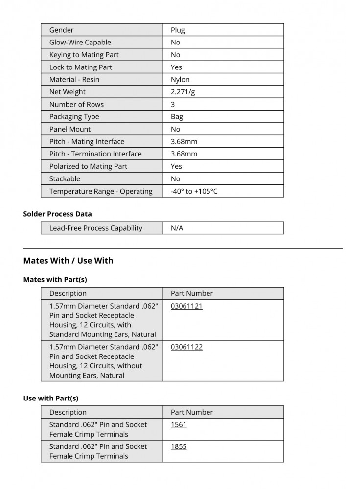 Technical specification page 3