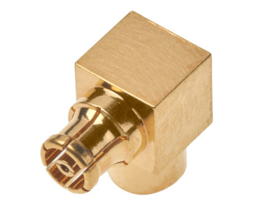 SMPM Plug, Straight, Smooth Bore, PCB, Edge Mount, 500 Pieces Per Reel, 50 Ohms