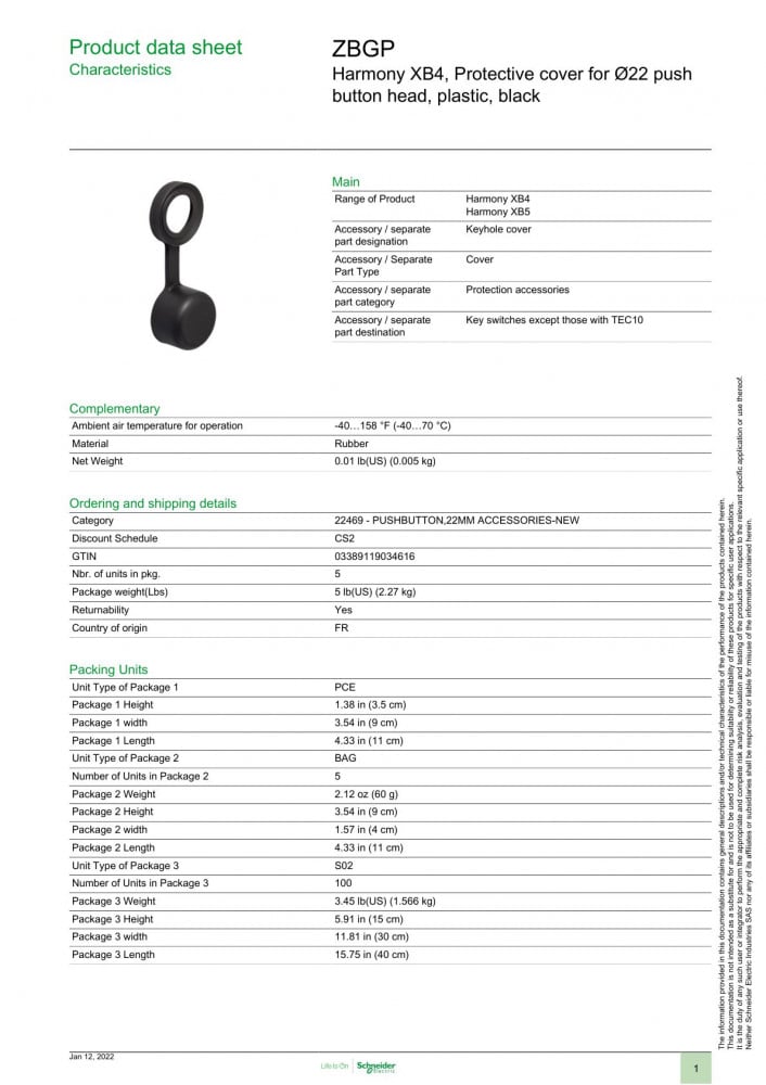 ZBGP technical document page 1