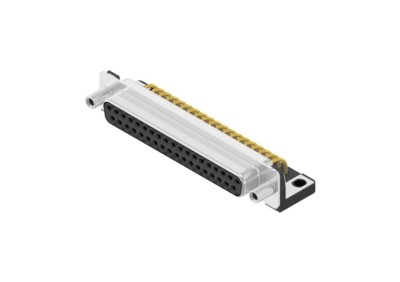 D-SUB Standard • 37-pos. • Socket • Solder pin angled .370
