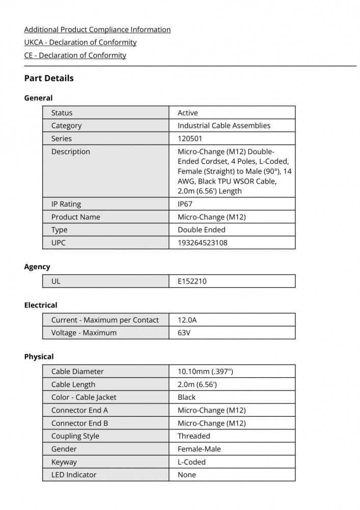 Molex product document image, page 2